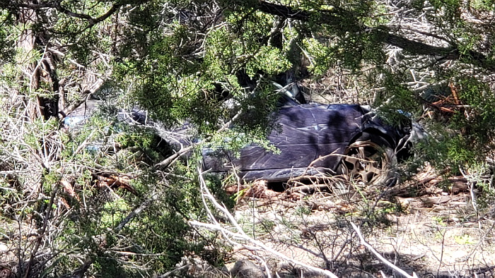 Miata Crash off Singleton Bend